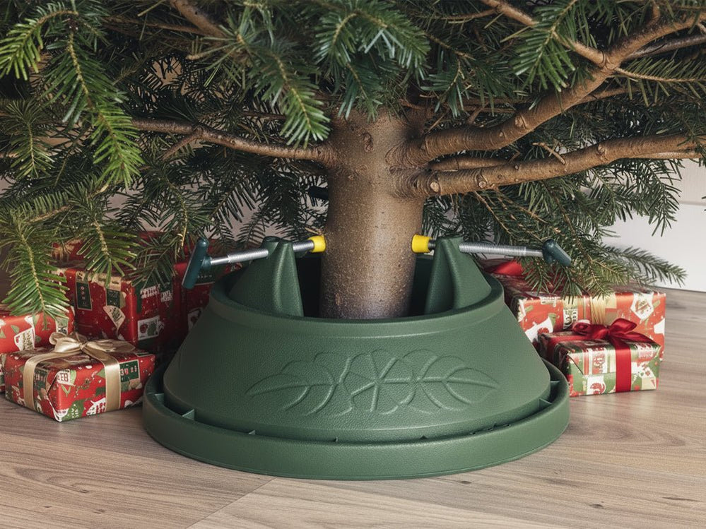 Round Plastic Christmas Tree Stand - The Volcano 7 — Home & Garden Extras