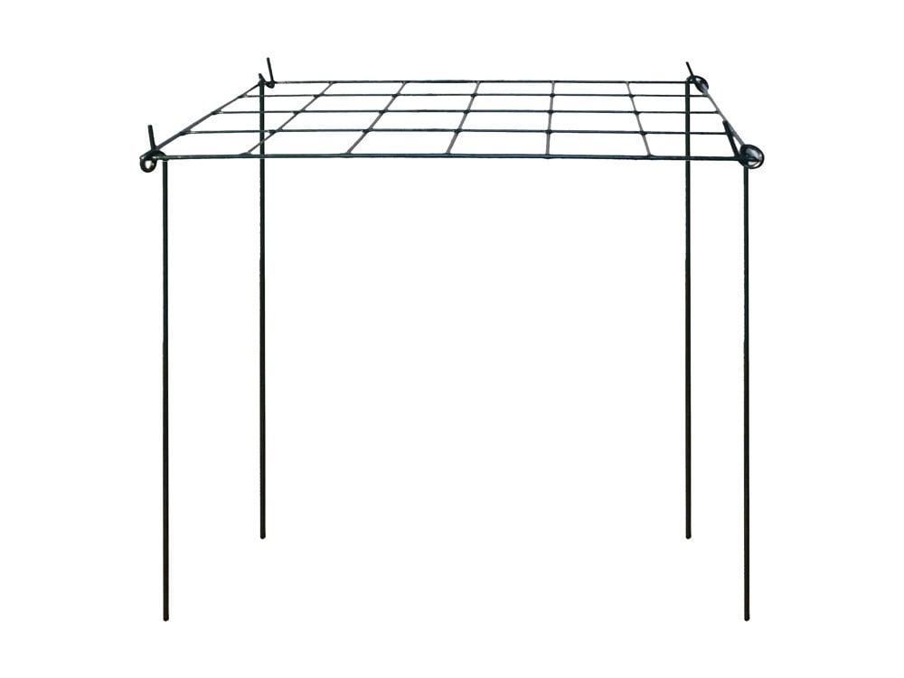 Grow through plant support grid with four re-positional legs — Home ...