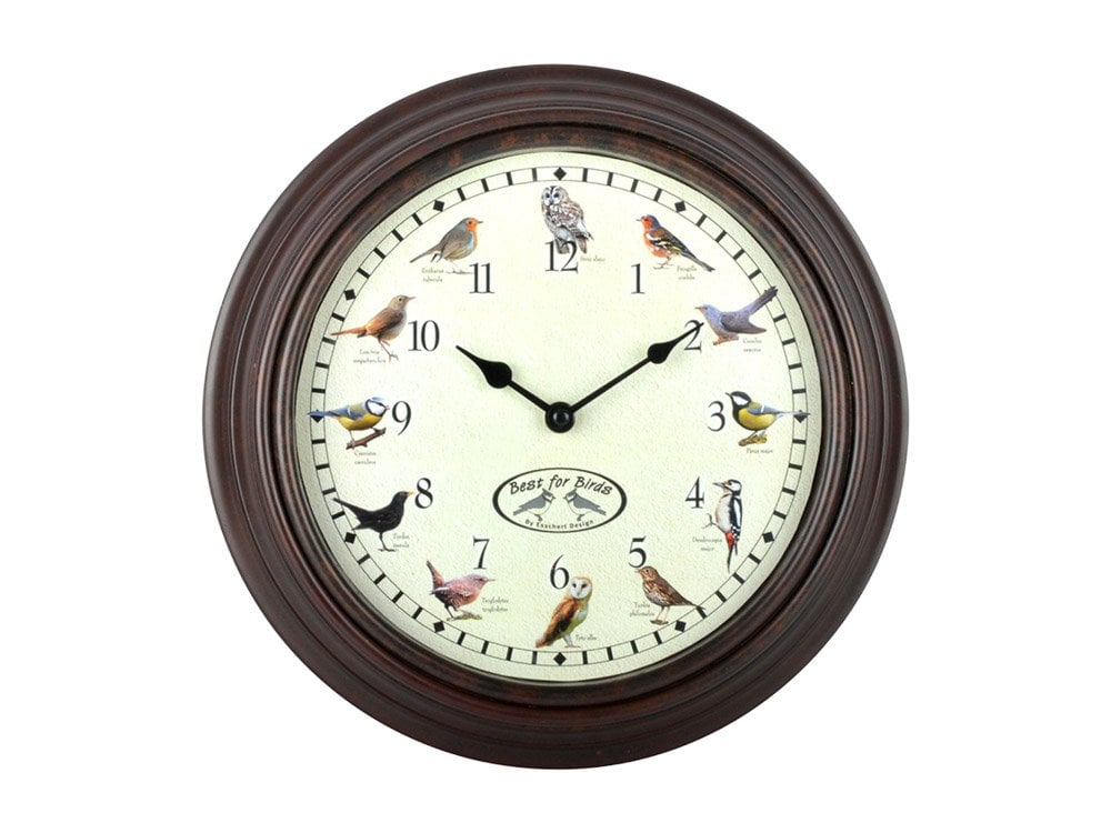 Bird Sound Clock (Indoor use only) — Home & Garden Extras