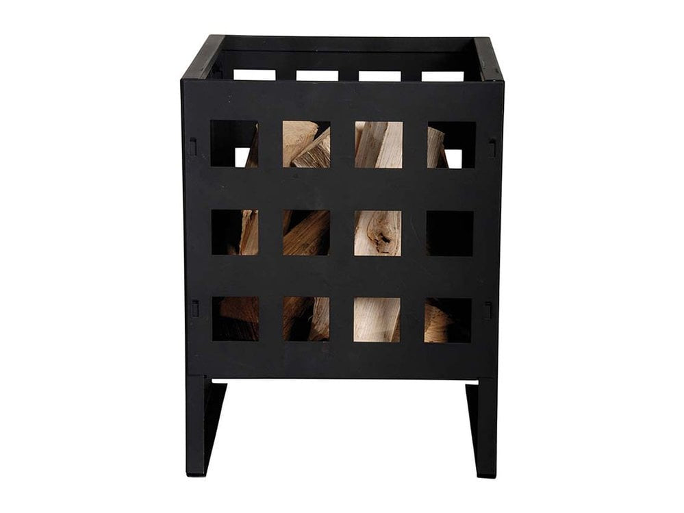Square Fire Basket | Fallen Fruits | Outdoor Fire Pits — Home & Garden ...