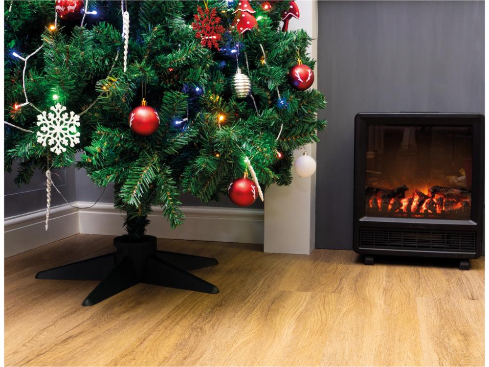 Artificial Christmas Tree Stand – 5 Legs with 3 Clamps for Stable Holi ...