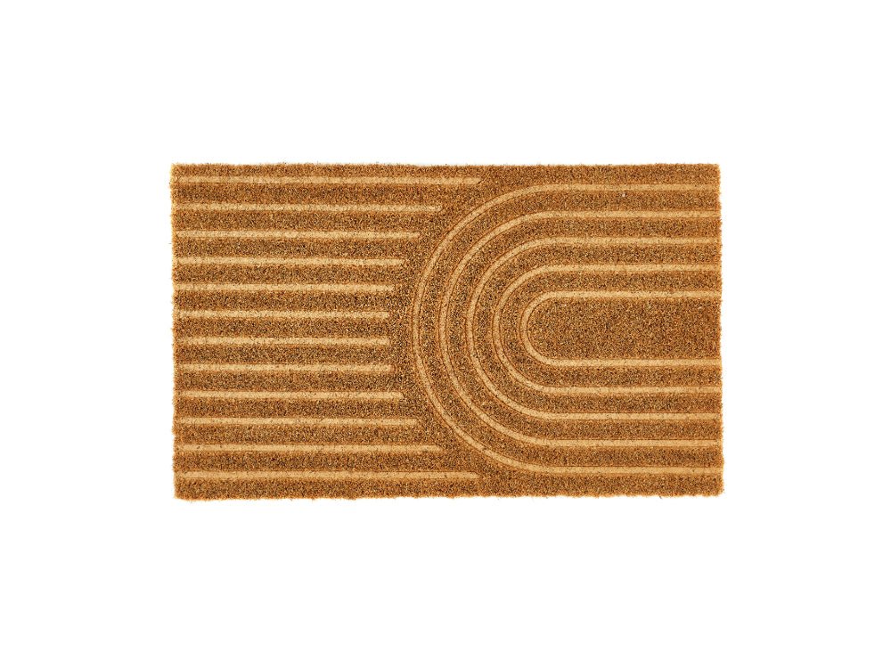 My Mat Embossed Coir Curve Doormat 45X75 — Home & Garden Extras