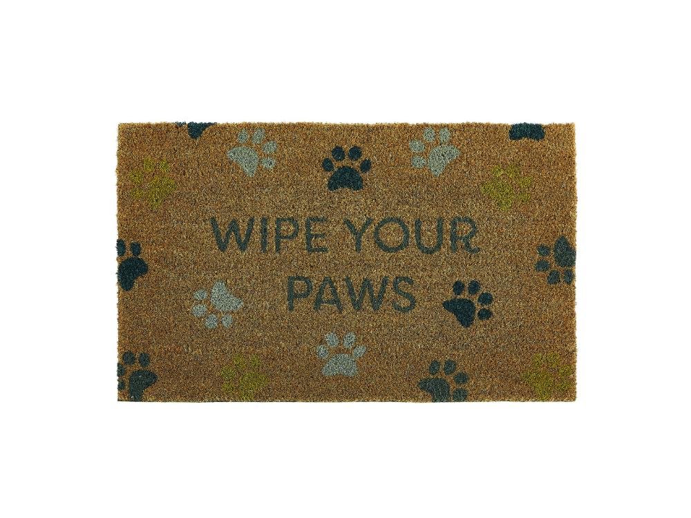 My Mat Printed Coir Wipe Your Paws Mat 45X75 — Home & Garden Extras