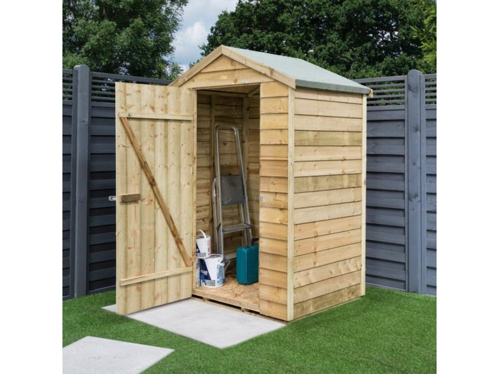 Overlap 4ft x 3ft Shed — Home & Garden Extras