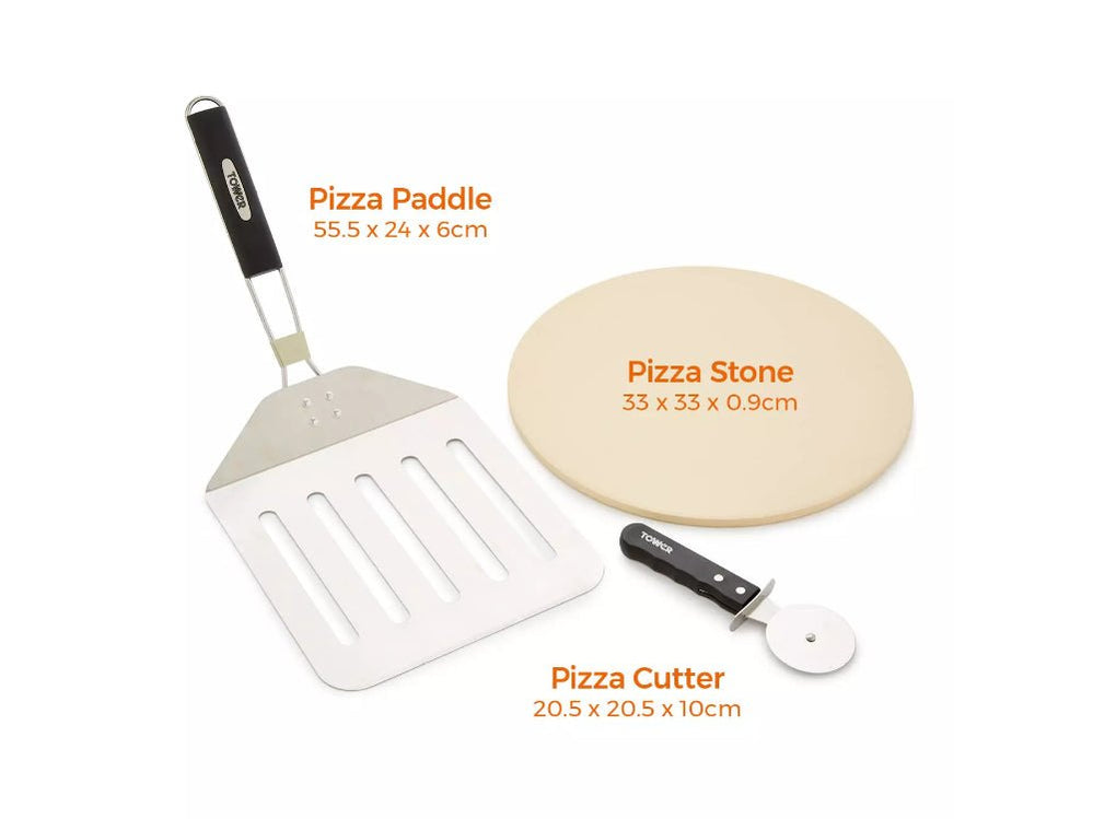 3 Piece Pizza Tool Set — Home & Garden Extras