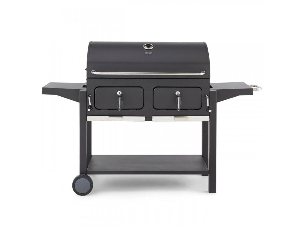 Ignite Duo XL BBQ Grill with Adjustable Charcoal Grill and Temperature ...