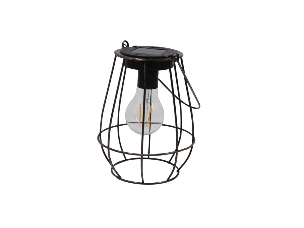 Caged Bulb Garden Light — Home & Garden Extras