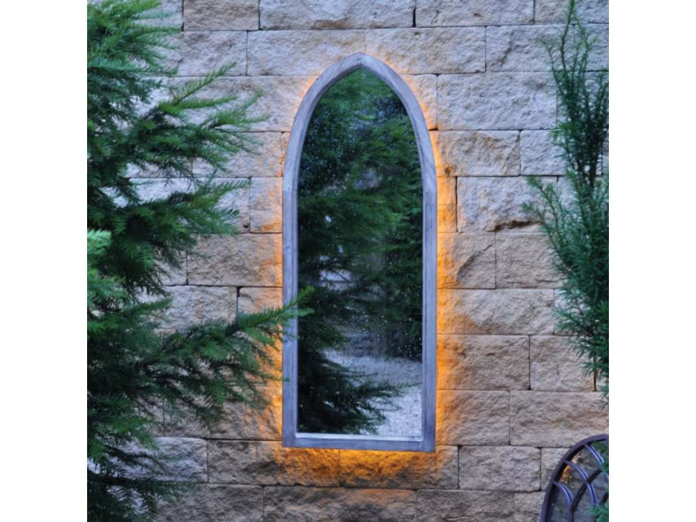 St John Solar Mirror | Woodlodge | Garden Mirrors — Home & Garden Extras